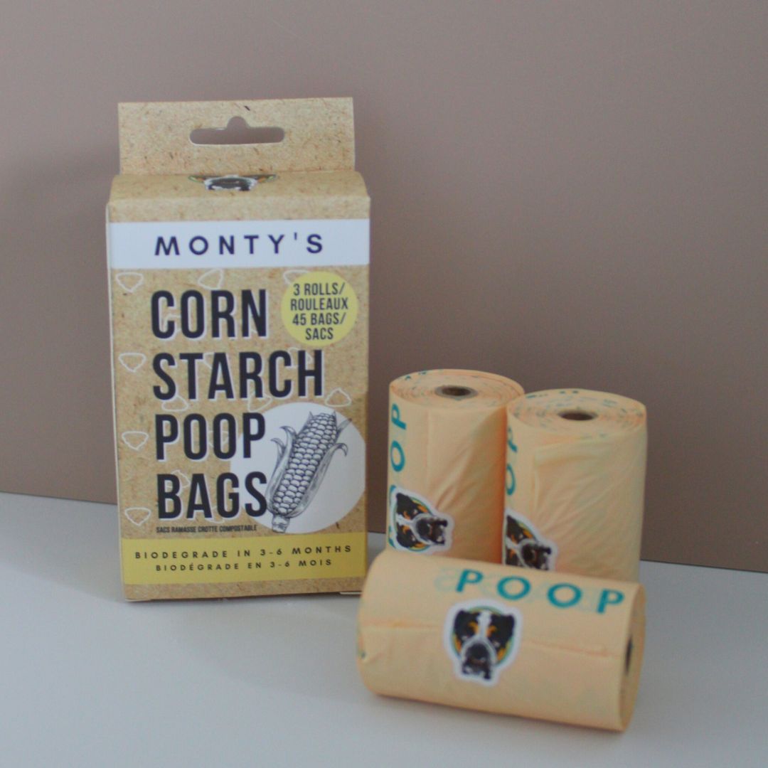 Compostable Cornstarch Poop Bags | The Social Dawg
