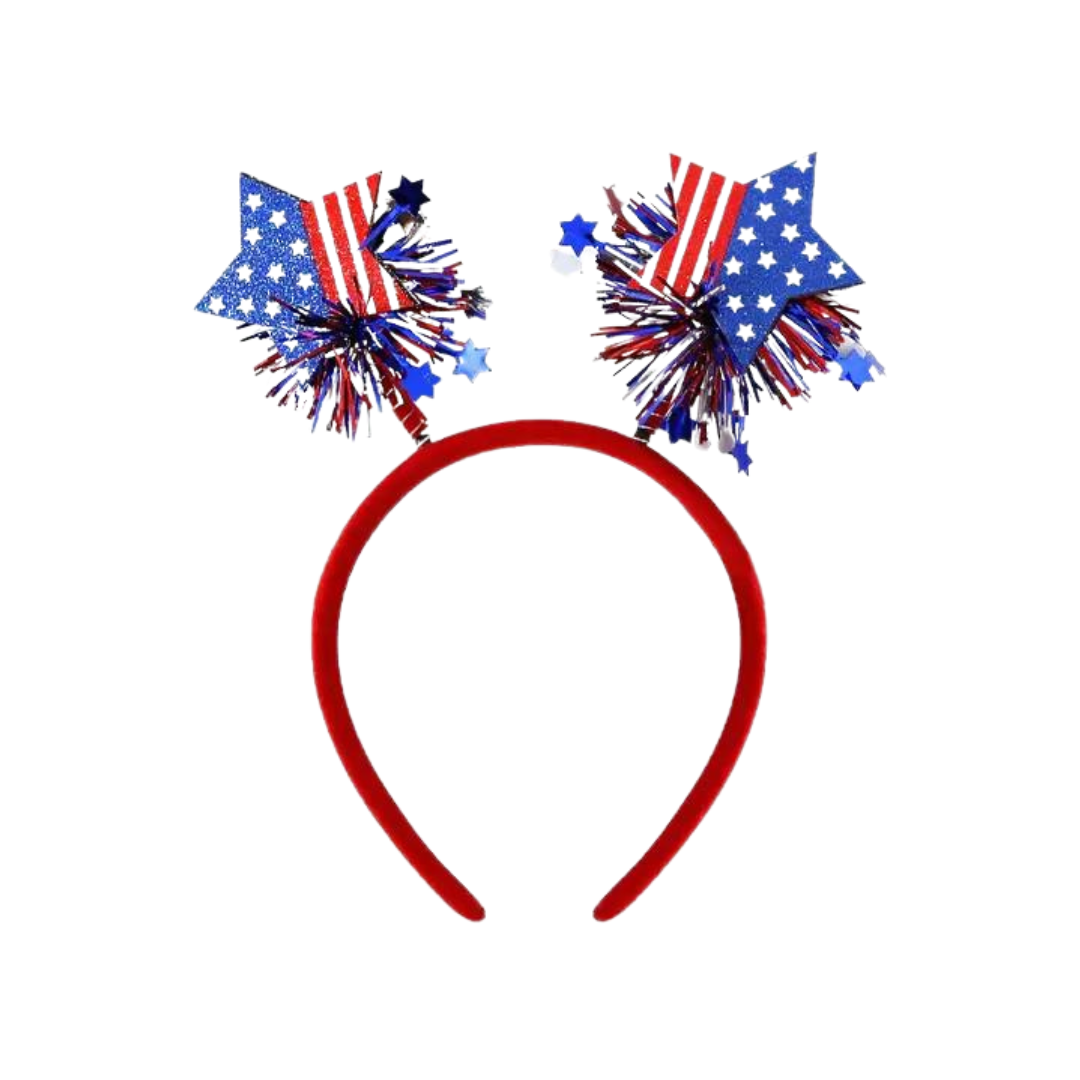 Patriotic Star Bopper Headband – The Social Dawg