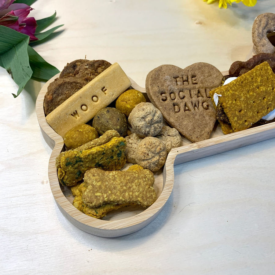 Cute Dog Bone Barkuterie Board | The Social Dawg